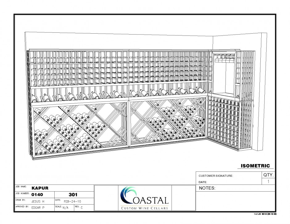 Check out this new Custom Wine Cellar Short Hills New Jersey : Coastal ...