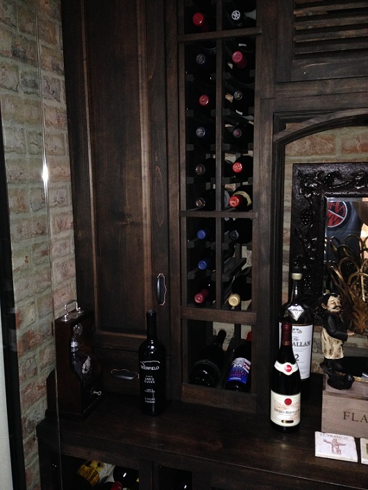 Custom Wine Cellar Design Yorba Linda California Project : Coastal ...