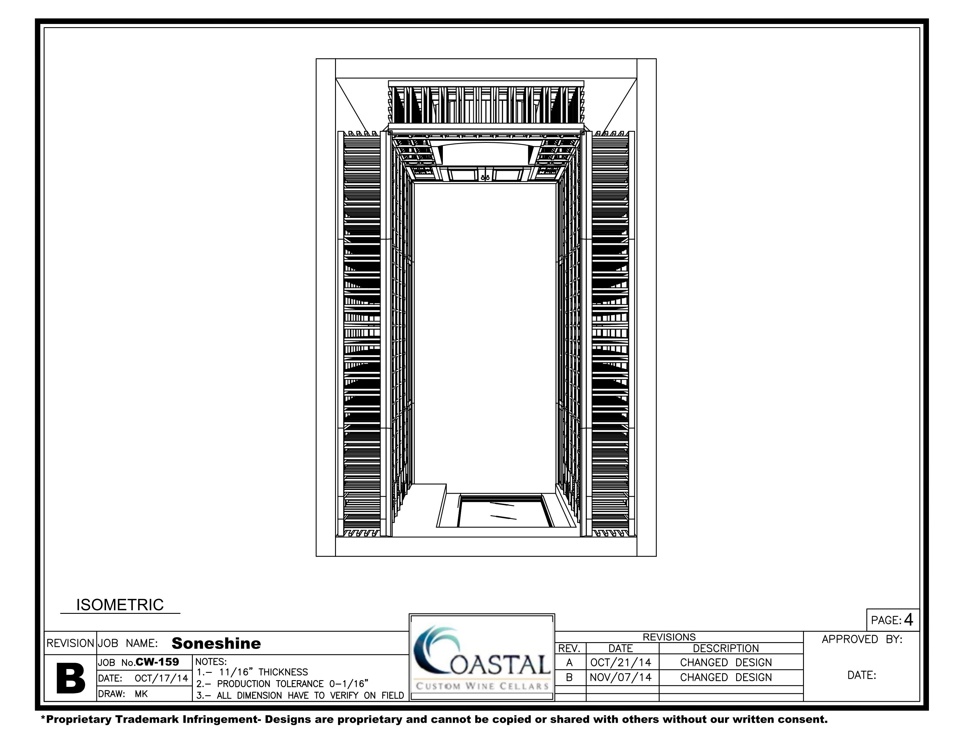Custom Wine Cellar Design - For Your Home : Coastal Custom Wine Cellars