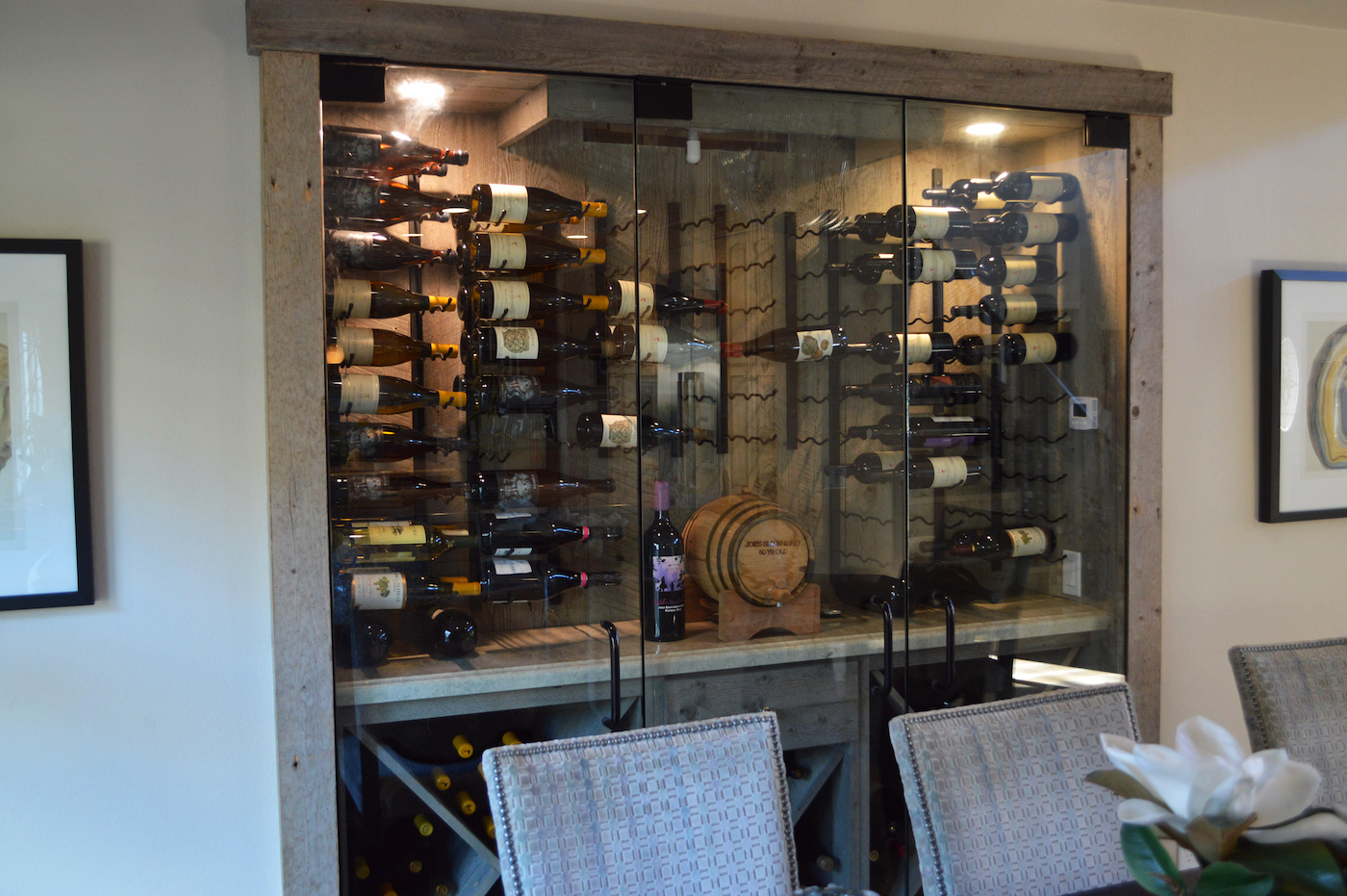Renovating Mold-Infested Small Wine Cellars : Coastal Custom Wine Cellars